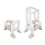 CORE PACIFIC Kitchen Buddy 2-in-1 Stool for Ages 1-3 safe up to 100 lbs ...