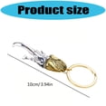 Brass Bugs Keychain Unique Bugs Design Lightweight Sturdy Key Rings ...