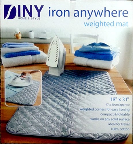 Original Portable Ironing Mat 18 Inch x 31 Inch Iron Anywhere Ideal For ...