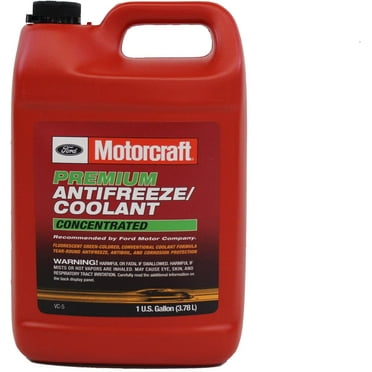Motorcraft Ford Genuine Fluid VC-7DIL Gold Prediluted 50/50 Antifreeze ...