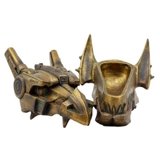 Steampunk Cyborg Dragon Head Jewelry Box Figurine 9.5"L Cyber Robot ...