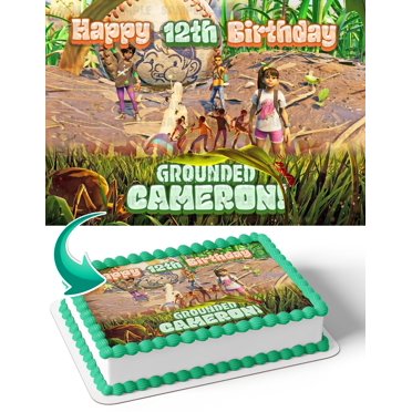 African American Boss Kid AFB Edible Image Cake Topper Personalized ...