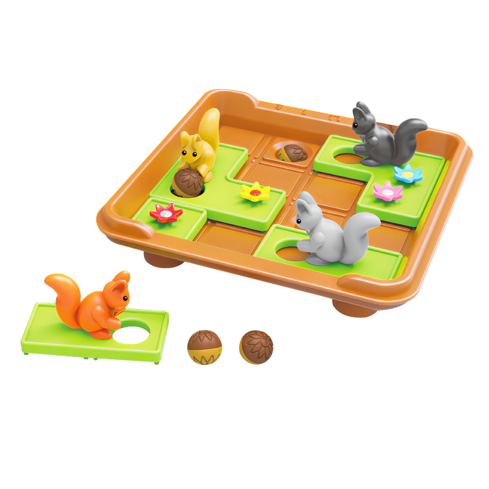 Squirrel Table Board Game Smooth Sliding Block Puzzle Safety Table Squirrel Table Board Game Smooth Sliding Block Puzzle Safety Table
