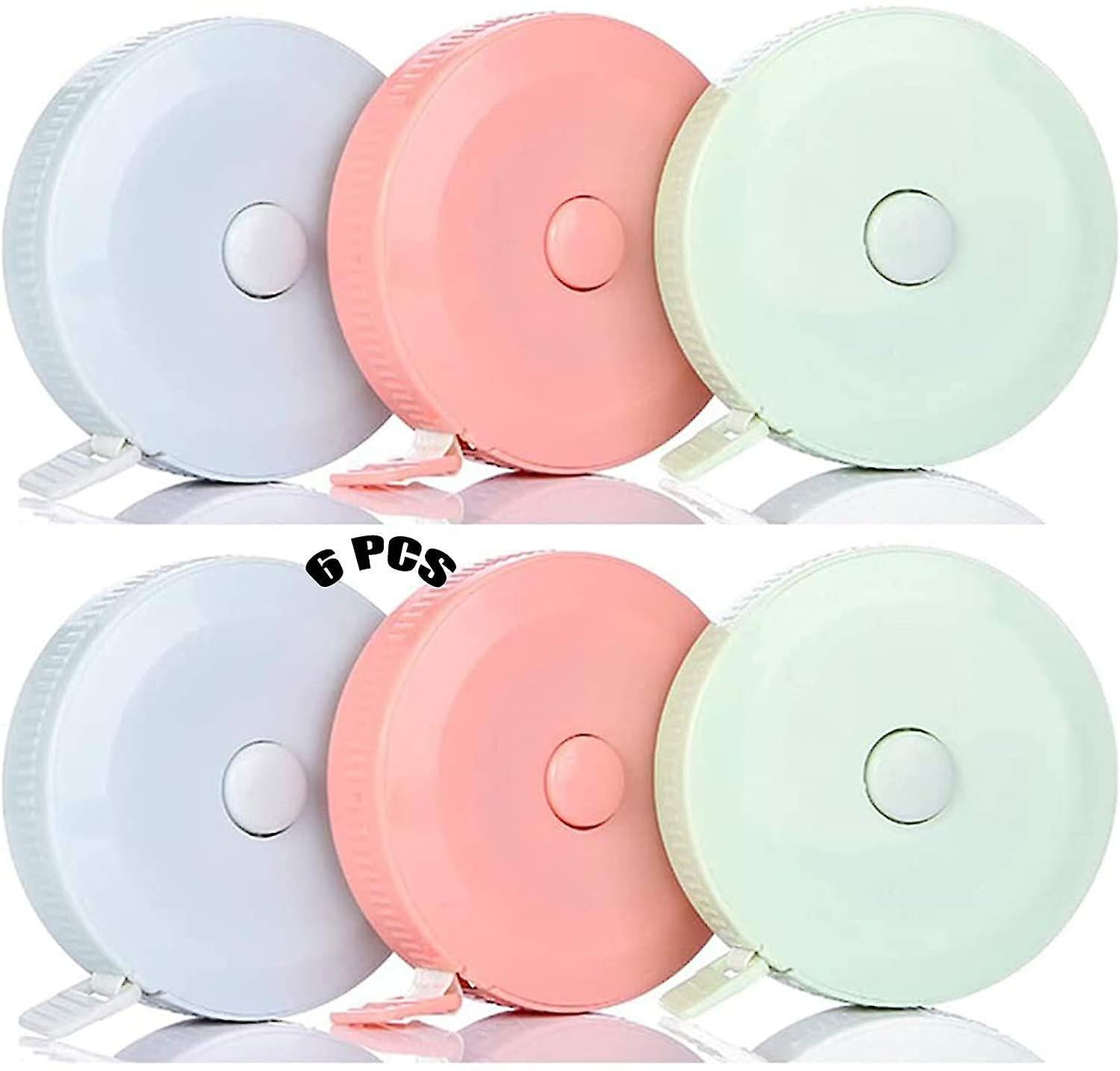 Cinta Métrica Pequeña 6 Piezas Cinta Métrica Suave Y Retráctil ...