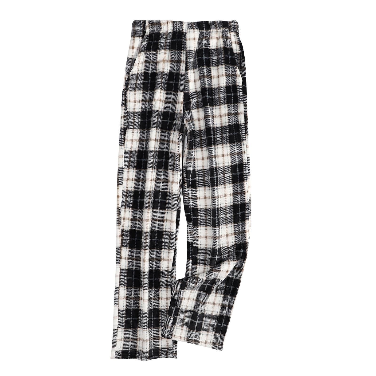 Click here for Yuyuzo Flannel Pajama Pants Womens Soft Fuzzy Cute... prices