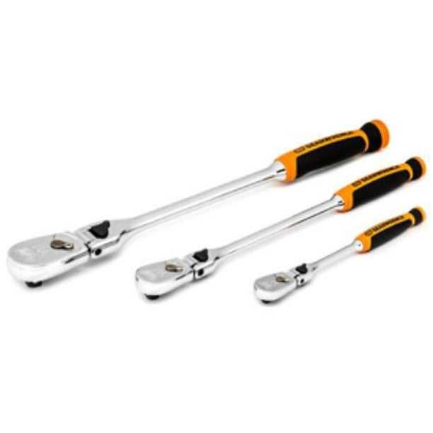 Kd Tools KDT-81298T 3 Pc 1/4in, 3/8in, 1/2in Drive 90 Tooth Cushion ... Kd Tools KDT-81298T 3 Pc 1/4in, 3/8in, 1/2in Drive 90 Tooth Cushion ...