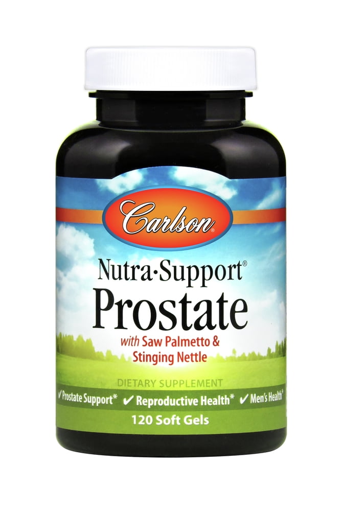 Nutra-Support Prostate Carlson Laboratories 120 Softgel - Walmart.com