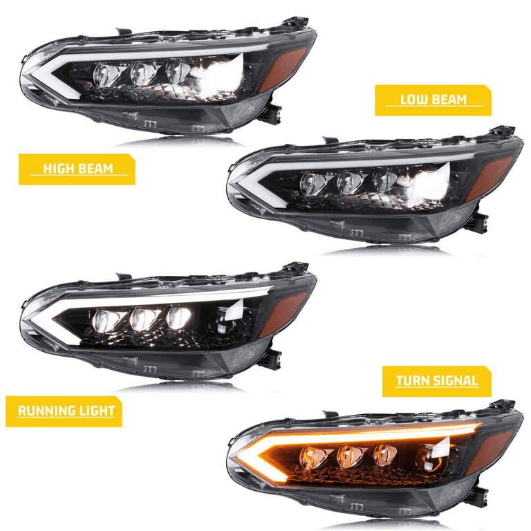 Nissan sentra led headlights store