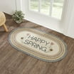 VHC Brands Espresso Rug with PVC Pad, Jute Blend, Rectangle, Brown ...