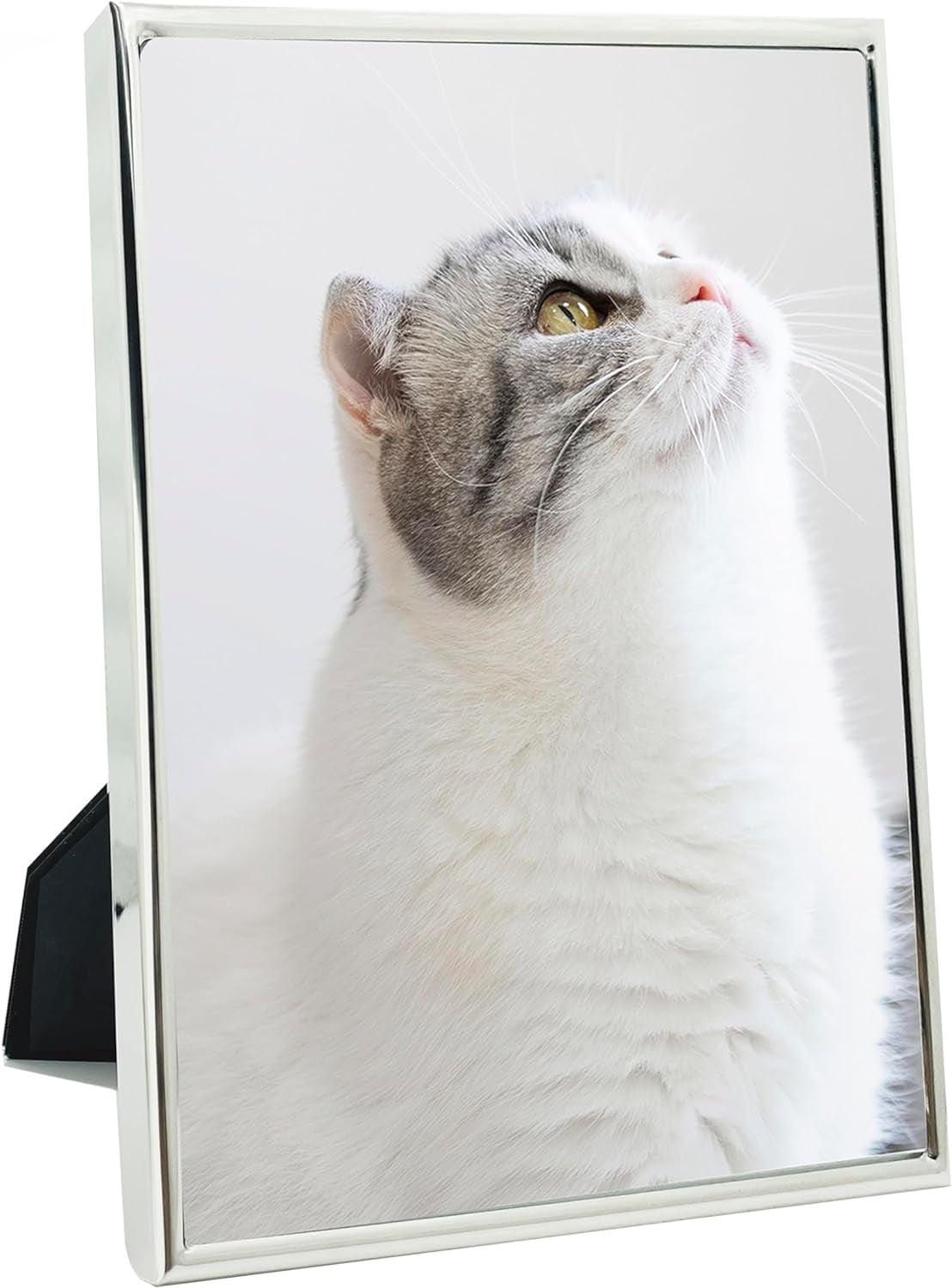 DECANIT 3.5x5 Picture Frame Metal, Thin Profile Photo Frame 3.5 by 5 ...