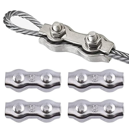 ShenMo Steel Cable Ties, Rope Clips, Duplex Clips, M3 Double Cable Ties ...