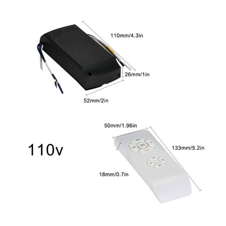 Ceiling Fan Controller Phone Remote Control Powered Ceiling Fan Timer 3 ...