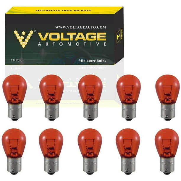 Voltage Automotive 1156A 1156NA 1156 Amber Automotive Brake Light Turn ...
