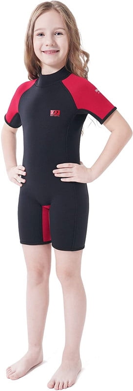 Kids Wetsuit for Boys and Girls, 2/2mm Neoprene Thermal Swimsuit ...
