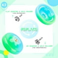 Magicyoyo Professional Responsive Yoyo K2 Crystal Blue Green, Dual ... Magicyoyo Professional Responsive Yoyo K2 Crystal Blue Green, Dual ...