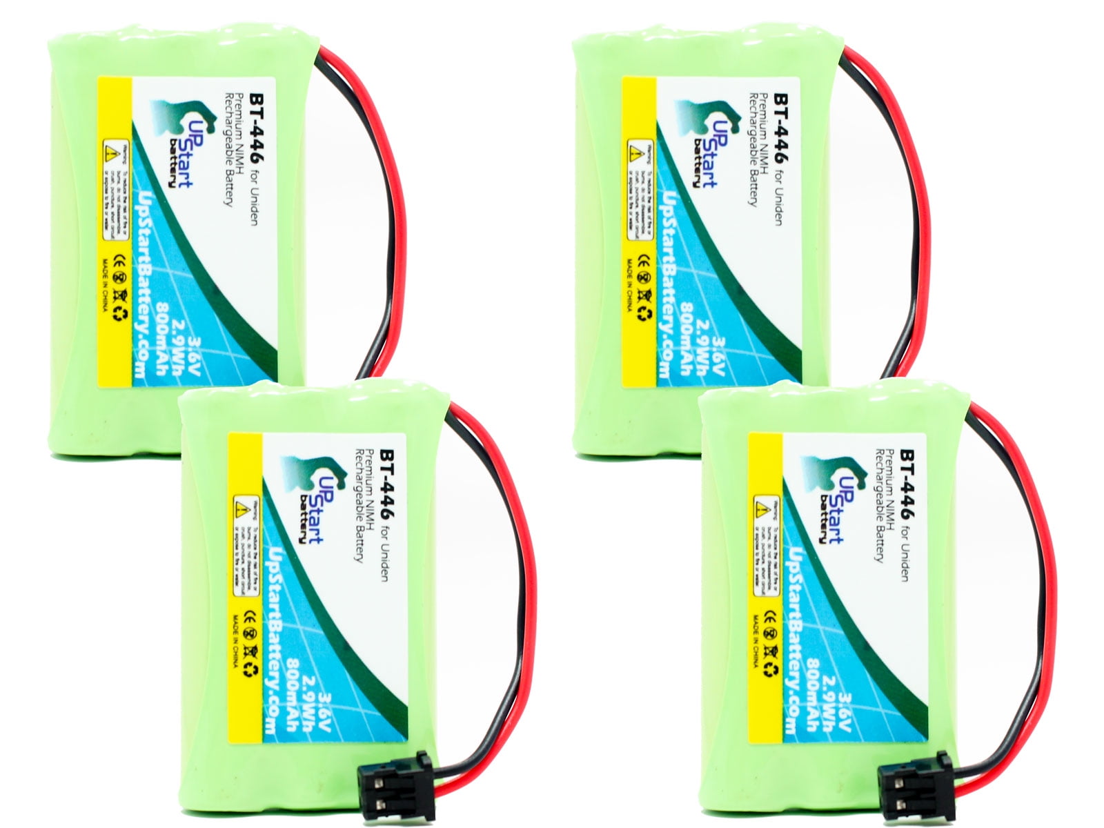 4x Pack - Uniden DCT-648 Battery - Replacement for Uniden Cordless ...