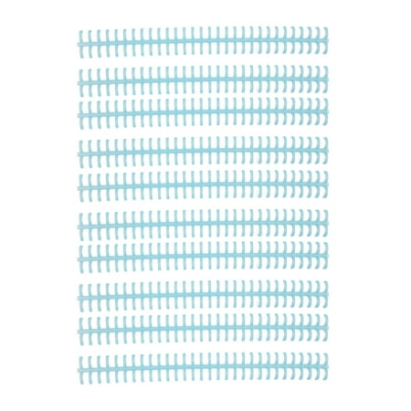 Binding Strip, PP Plastic Binding Tool Wear Resistant 10 Pcs 30 Hole ...