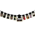 Raindrops Black Graduation Banner for Yard and School Event Decorations ...
