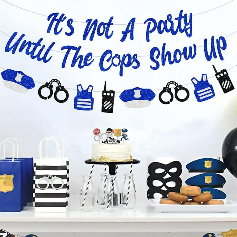 Police Retirement Party Decorations Police Themed Party Printables