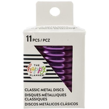 Happy Planner Metal Expander (BIG) Discs 1.75" 11/Pkg-Silver - Walmart.com