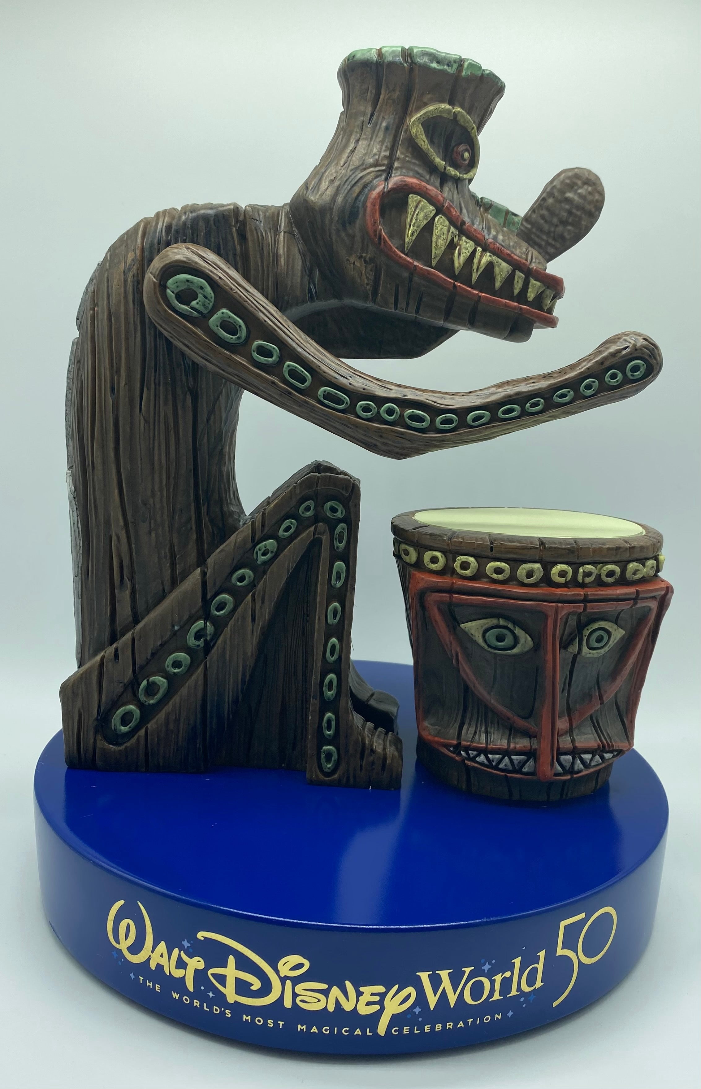 Disney Parks 50th The Enchanted Tiki Room Attraction Musical Figurine ...