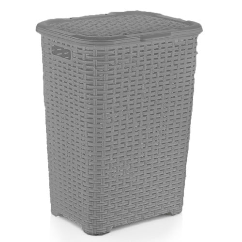Click here for Superio Laundry Hamper  Wicker Style-Gray prices