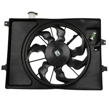 Dual Radiator and Condenser Fan Assembly - Pacific Best Inc. Fit/For ...
