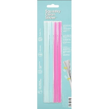 4PK Stainless Steel Straw With Cleaning Brush - Walmart.com