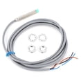 BERM 10-30VDC 3-Wire Cylindrical Proximity Switch Sensor BEM08-02-PB ...