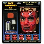 Easy Devil Face Paint