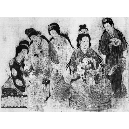 China: Women & Child. /Na Group Of Upper Class Women Gather To Fuss ...