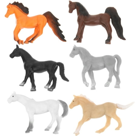 12pcs Mini Horse Figurines Horse Model Animal Figurines Educational ...