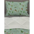 Christmas Comforter & Sham Bedding Set, Pattern of Different Christmas ...