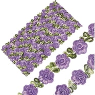 5Yards Flower Trim Ribbon Light Green Flower DIY Lace Applique Sewing ...