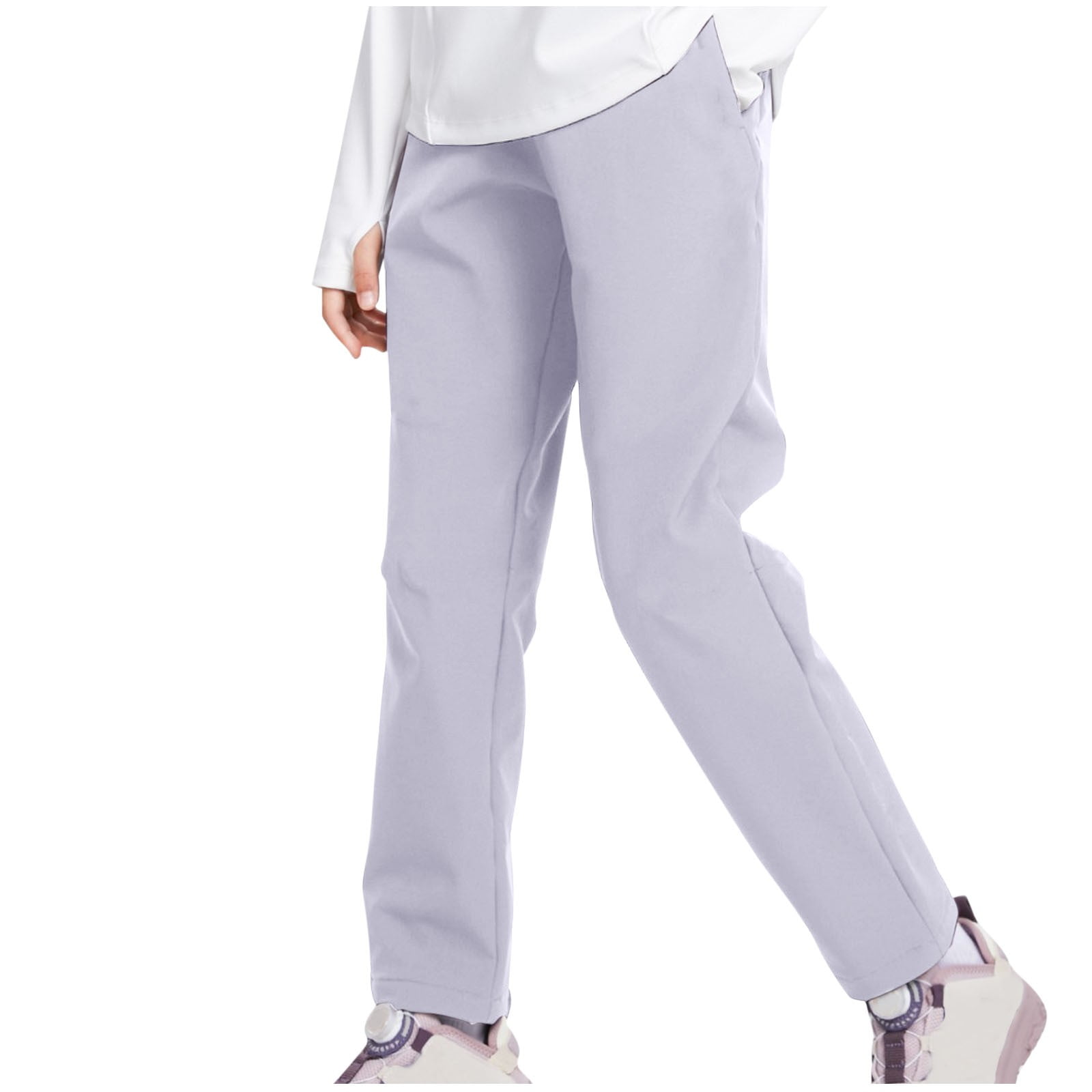 Click here for Posijego Girls Uniform Pants Kids Straight Dress P... prices