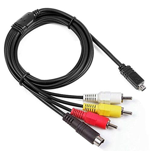 ANTOBLE 4ft AV A/V Audio Video TV-Out Cable Cord for Sony Camcorder ...