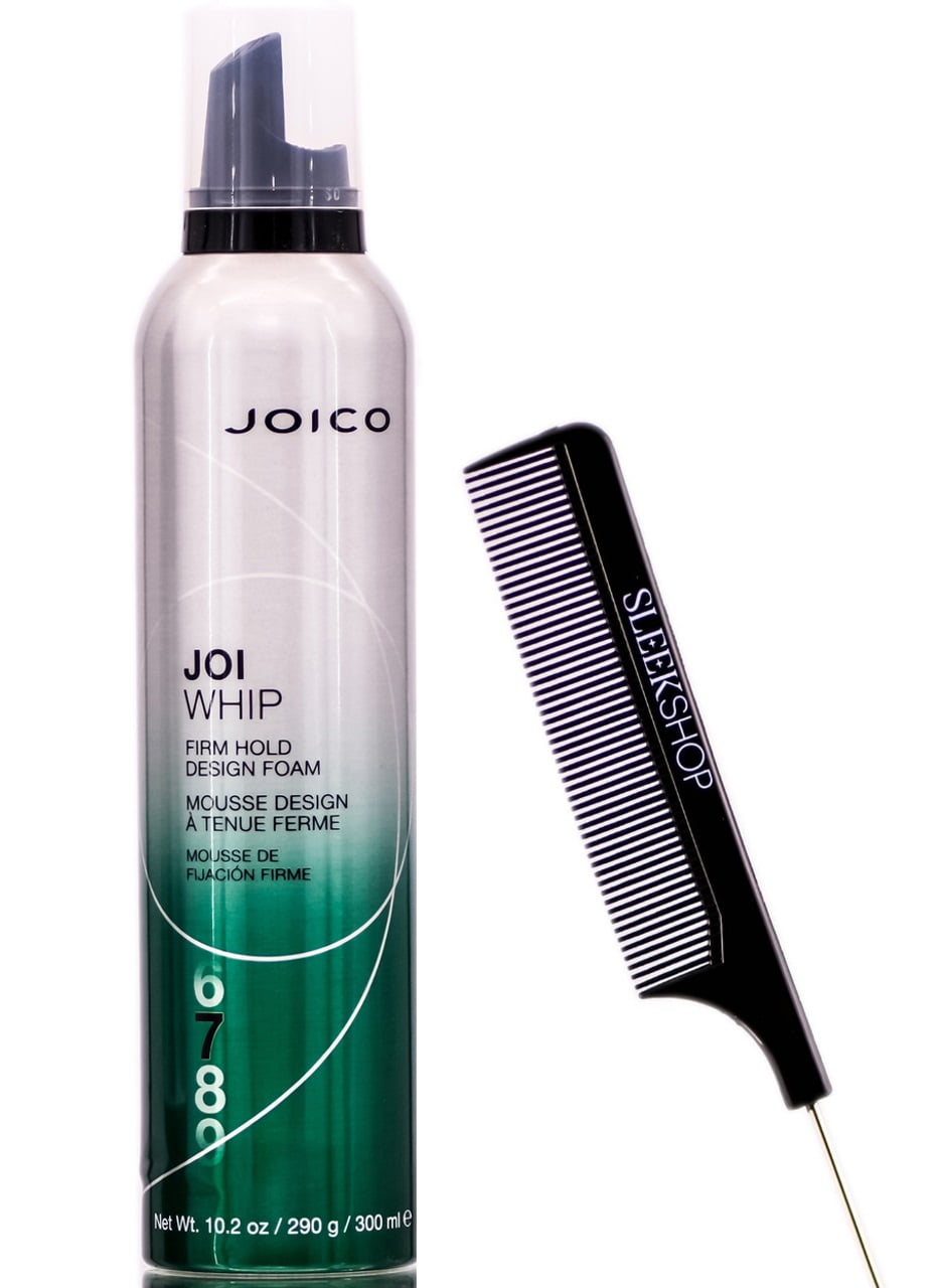 Joico JoiWhip Firm-Hold Design Foam - 10.5 oz - Pack of 3 with Sleek ...