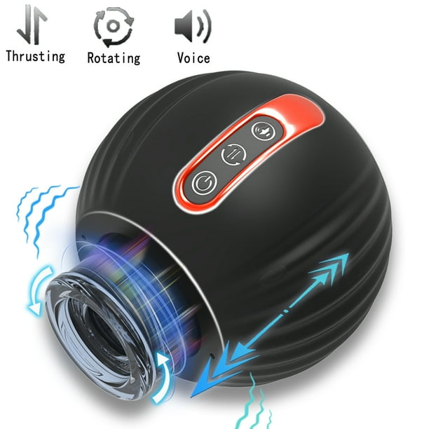 EXDOLL Thrusting Rotating Male Masturbators Sex Toys Spherical Voice ...