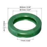 Unique Bargains Key Cap Cover Rings Keys Identifier Coding Tags ...