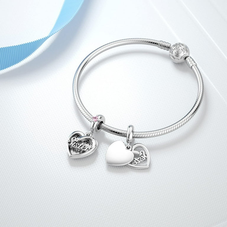Sister Charms for Pandora Charms Bracelet Sterling Silver Forever Sister Dangle Charms Pandora Sister Dangle Dangle Charms Sterling Silver