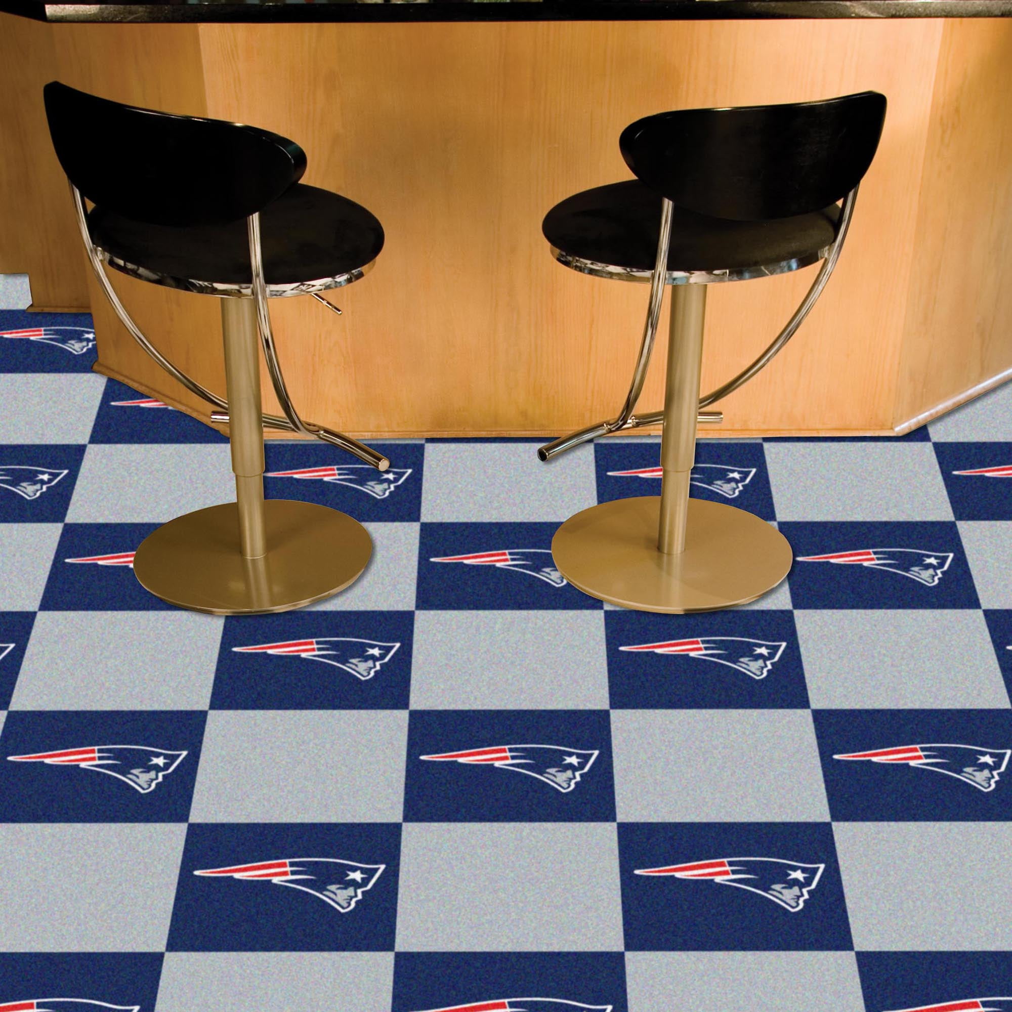 Buy NFL - New England Patriots 18x18 Carpet Tiles Online at Lowest ...