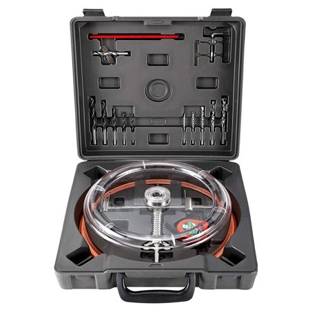 Toolly 1-5/8" to 8" (40-200mm) Adjustable Circle Hole Saw Cutter, Twin ...