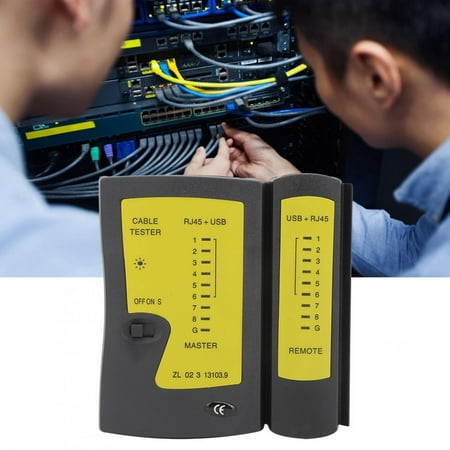 RJ45+USB Test Tool, Long Service Life Professional Cable Tester, Cable ...