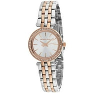 Michael Kors Women's Slim Runway MK3198 Silver Stainless-Steel Quartz ...