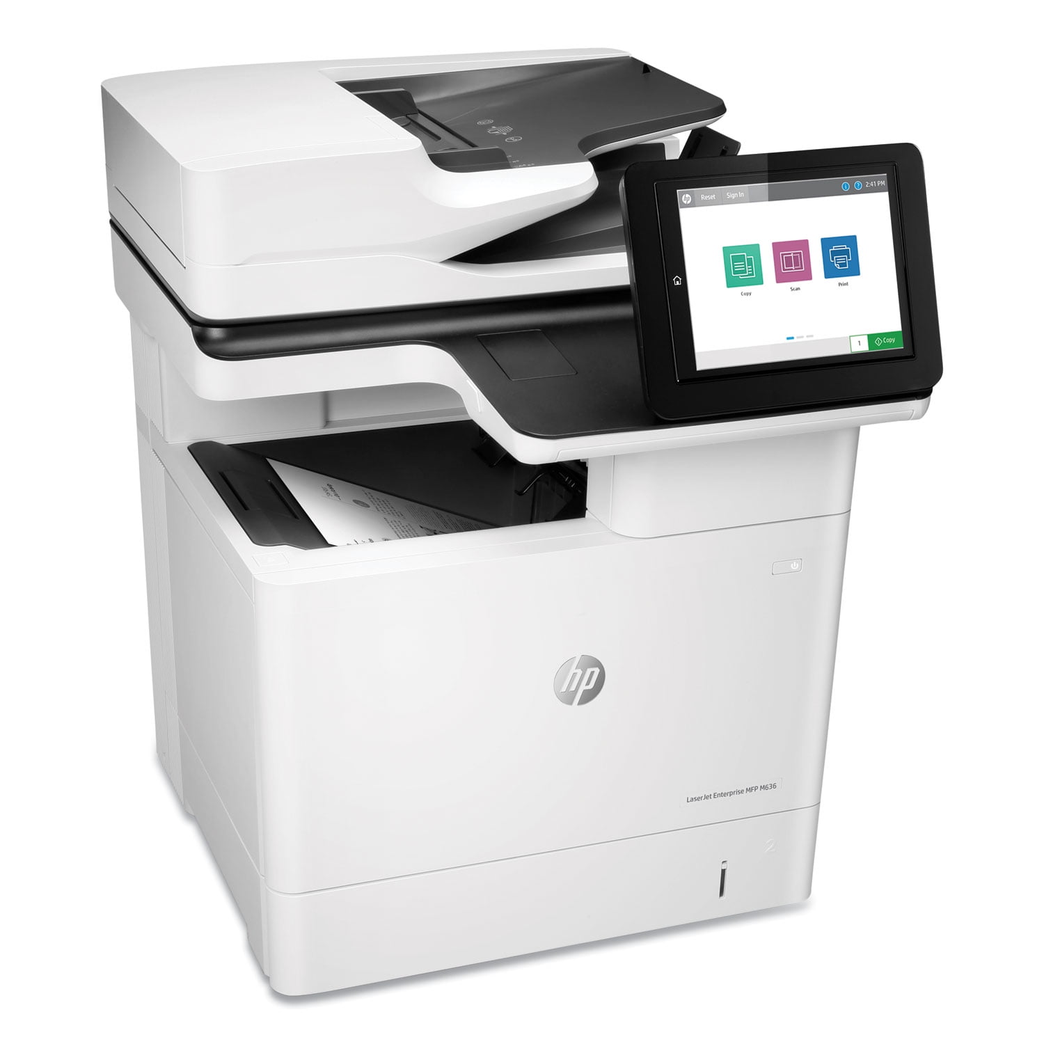 HP Inc. LaserJet Enterprise MFP M636fh Multifunction Laser Printer Copy ...