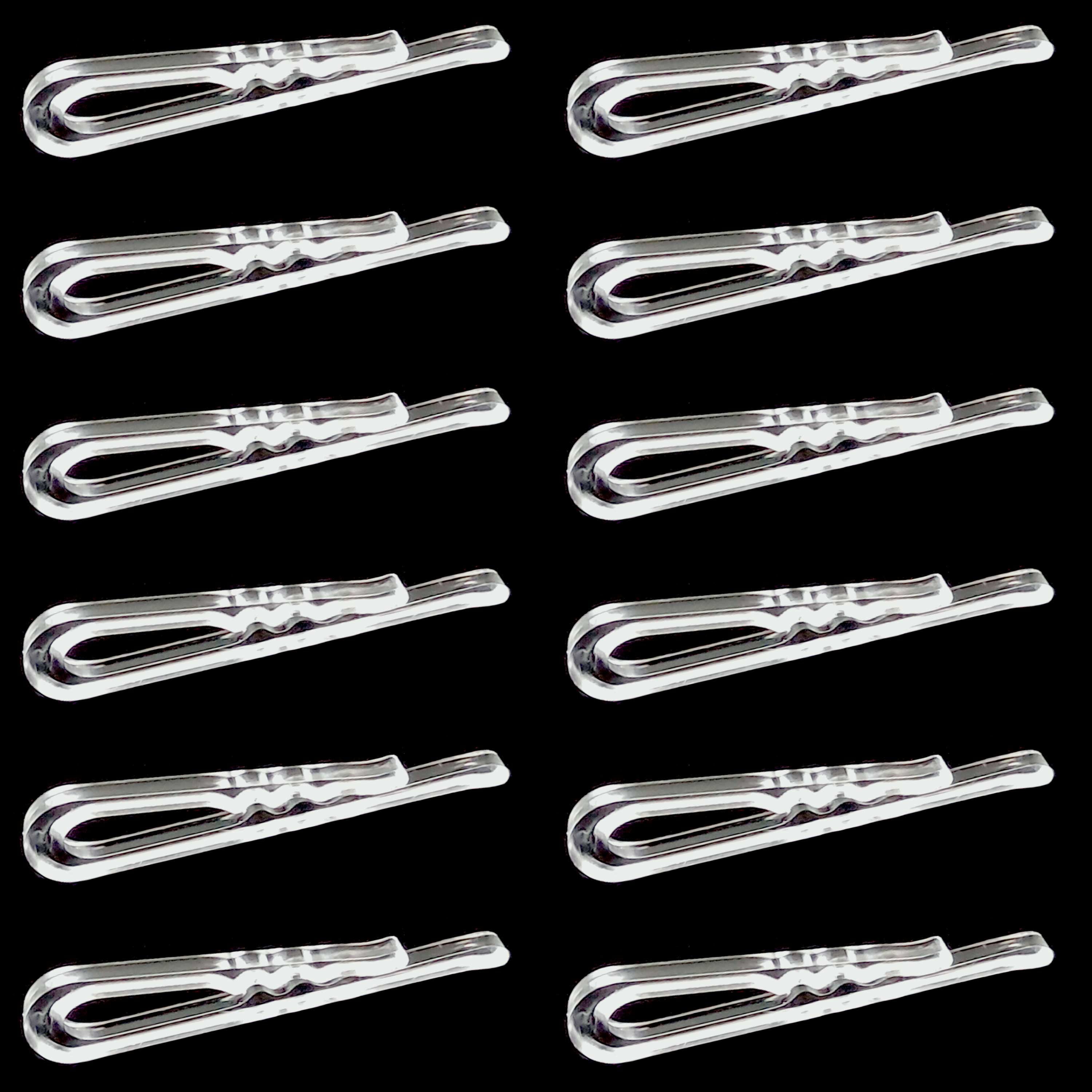 1000 Pcs Clear U Shape Plastic Alligator Clips with Teeth Shirt Folding ...