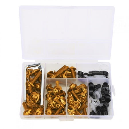 Fairing Fasteners,158Pcs/Set Universal Fairing Bolts Universal Fairing ...