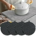 4 PCS/2PCS/1PCS induction hob protector mat induction cooker gasket ...