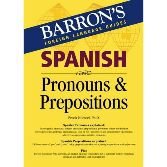 Pre-Owned Barron's Foreign Language Guides: Spanish Pronouns ...