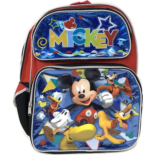 Disney Mickey Mouse 16" Large Backpack- 16180 - Walmart.com